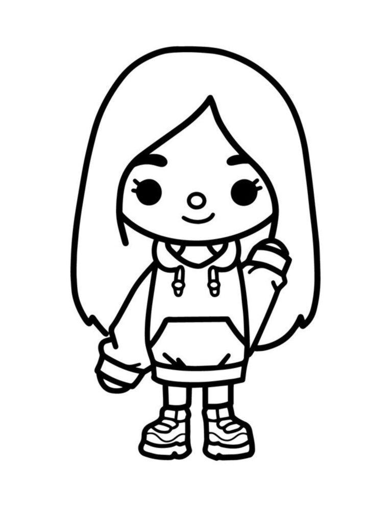 Kolorowanki Toca Boca - Kolorowanki Do Druku